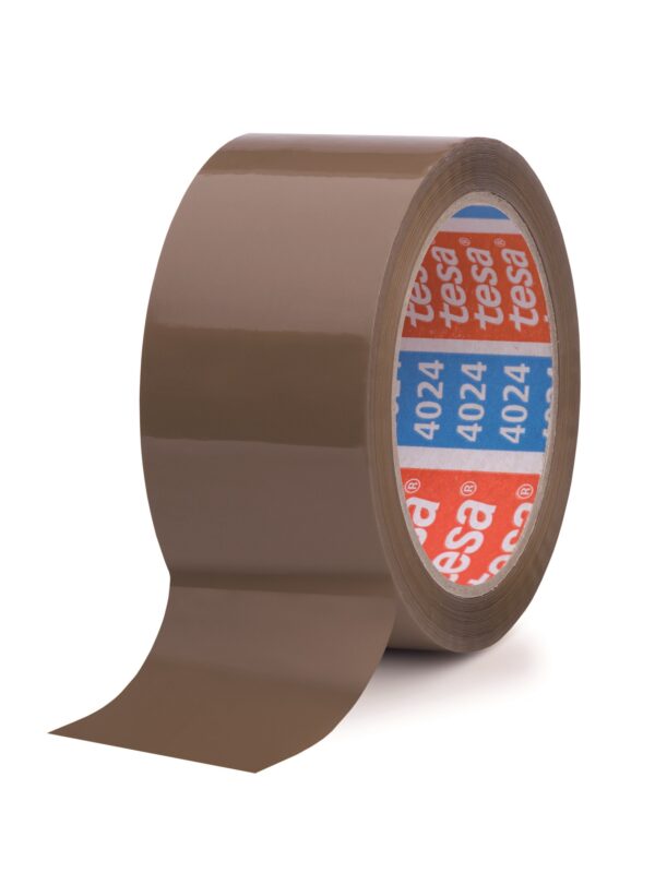 PP-Packband tesa 4024 66 m : 38 mm, braun, leise abrollend – Prodinger ...
