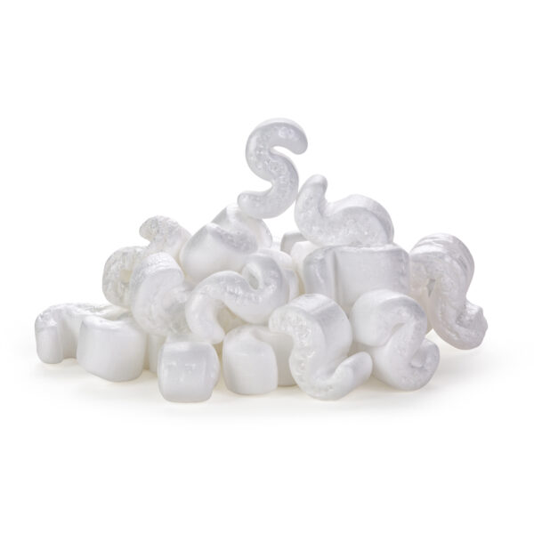 Pelaspan white loose-fill S-Form Polstermaterial, 500 ltr. Sack ...